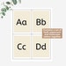 Minimalist Alphabet Printable Flashcards, Letter Cards, Digital ...