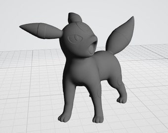 Umbreon 3d Print - Etsy