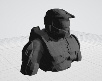 Master Chief Stl Model - Etsy
