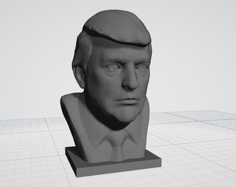 Trump Stl File | Etsy