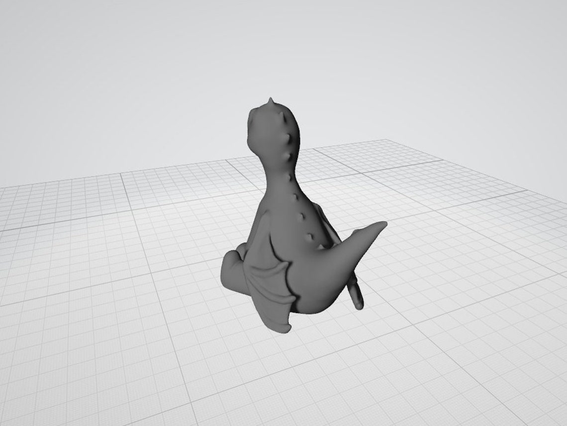 3 Tiny Dragon STL Gcode File for Creality Ender 3 Longer | Etsy