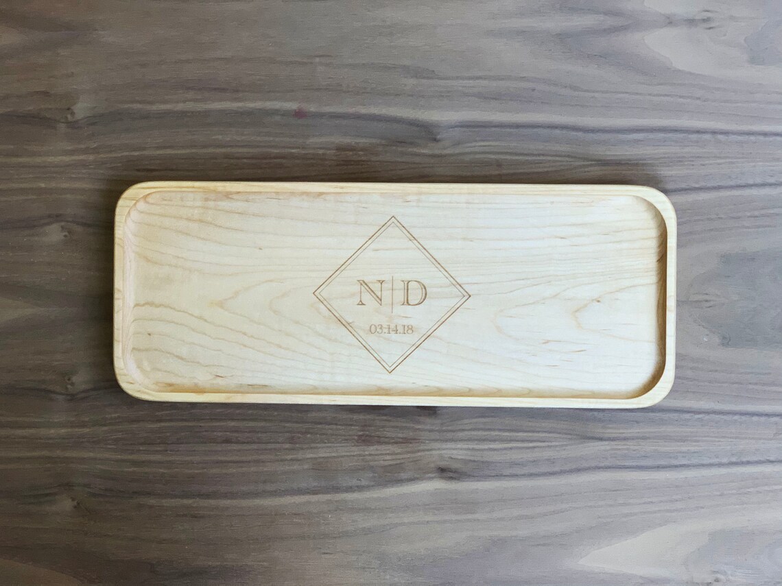 Personalized Serving Tray,engraved Board,kitchen Gift,housewarming Gift ...