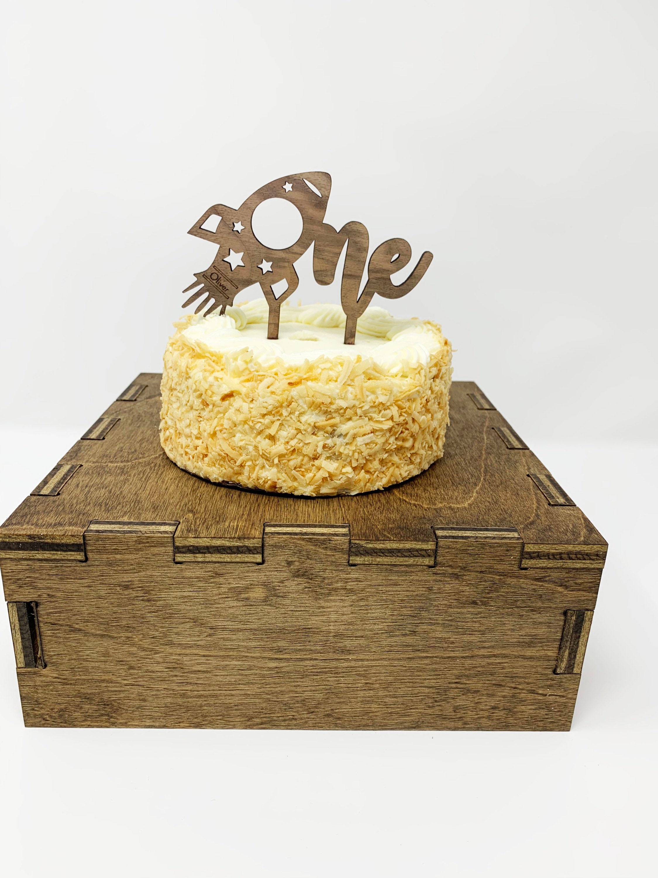 Wooden Cake Topper,birthday Cake Decor,personalized Topper,decorations ...