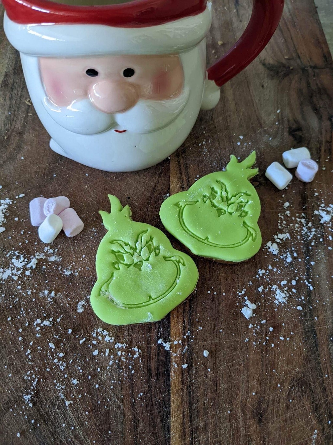 Christmas Cookie Cutter and Stamp - Etsy