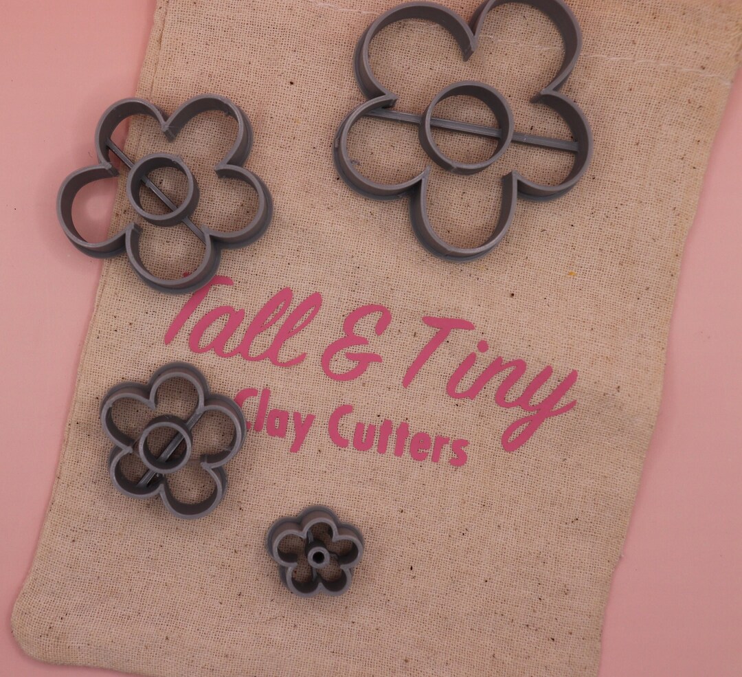 Daisy Cutters, Cut Out Daisy Cutters, Polymer Clay Cutters - Etsy