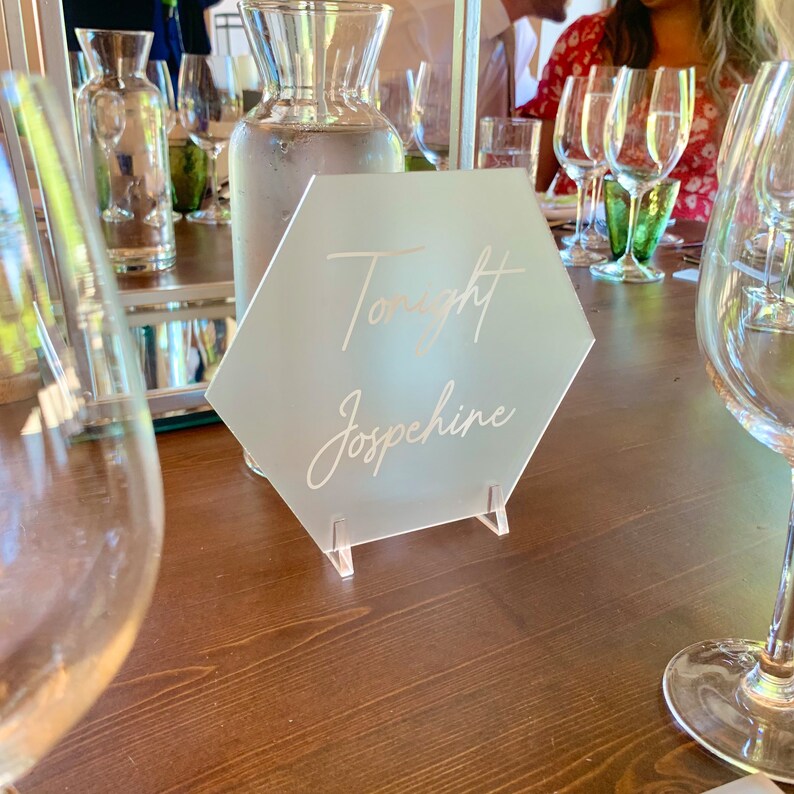 Ultimate Frosted Acrylic Signage Wedding Package Includes: - Etsy
