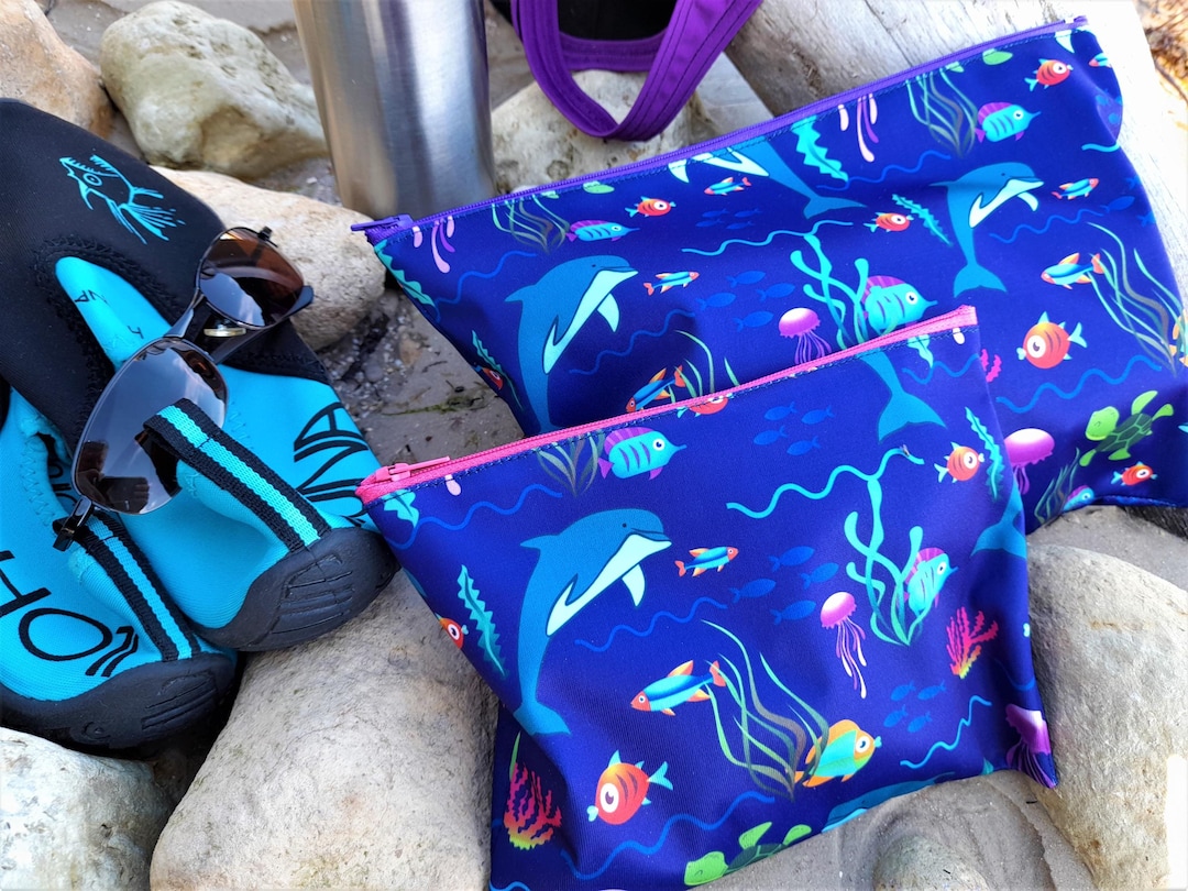 Swimming Costume Bag, Waterproof Swim Bag, Small Beach Bag, Wet ...
