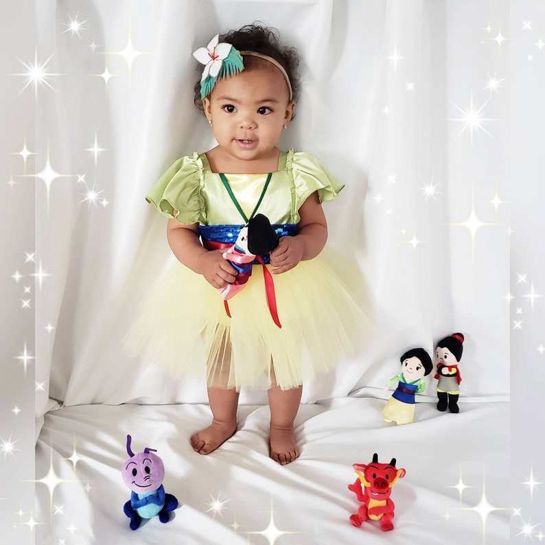 Mulan Inspired Tutu Dress / Mulan Costume / Mulan Dress/ - Etsy
