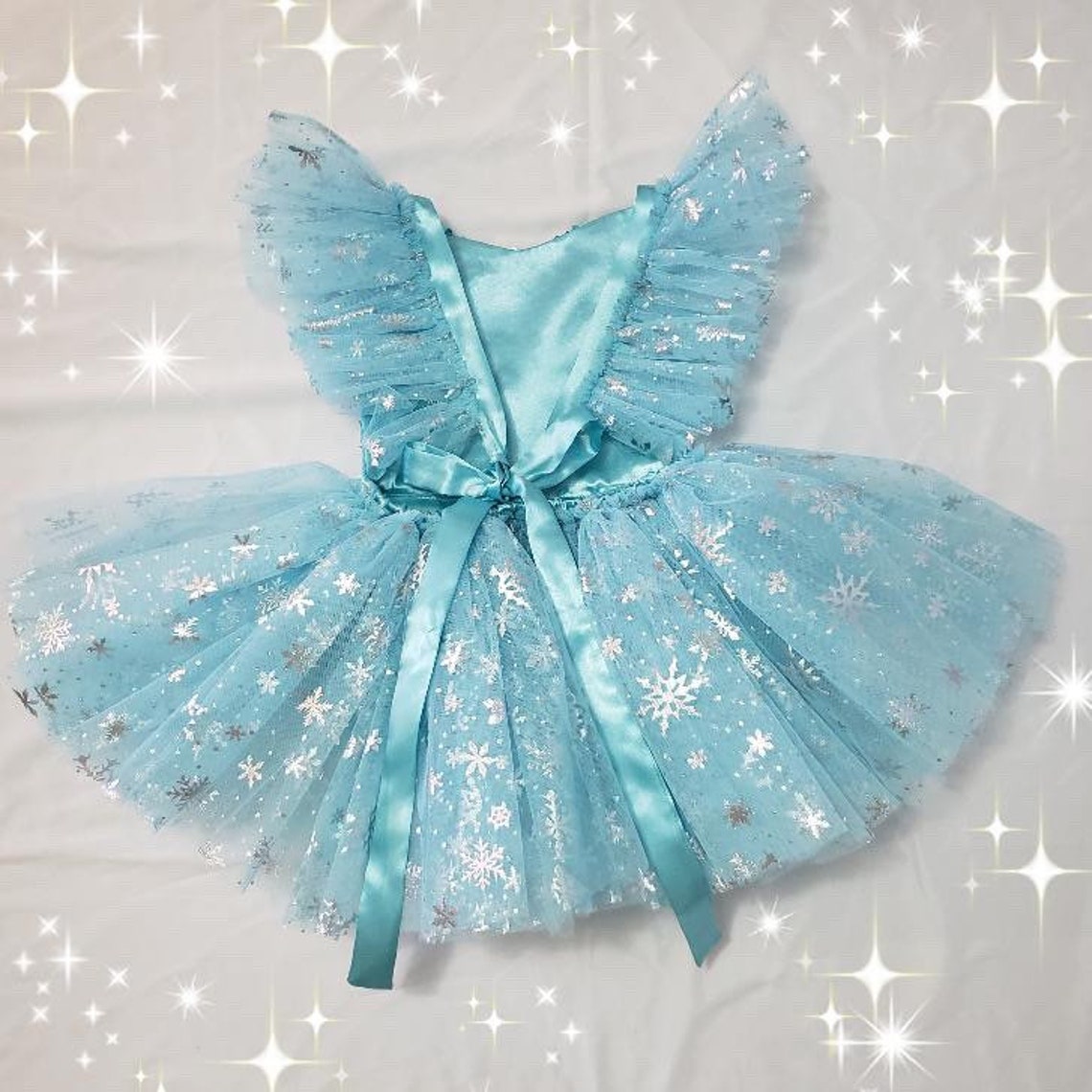 Frozen Elsa Inspired Dres / Snowflake Dress / Christmas Dress / Winter ...