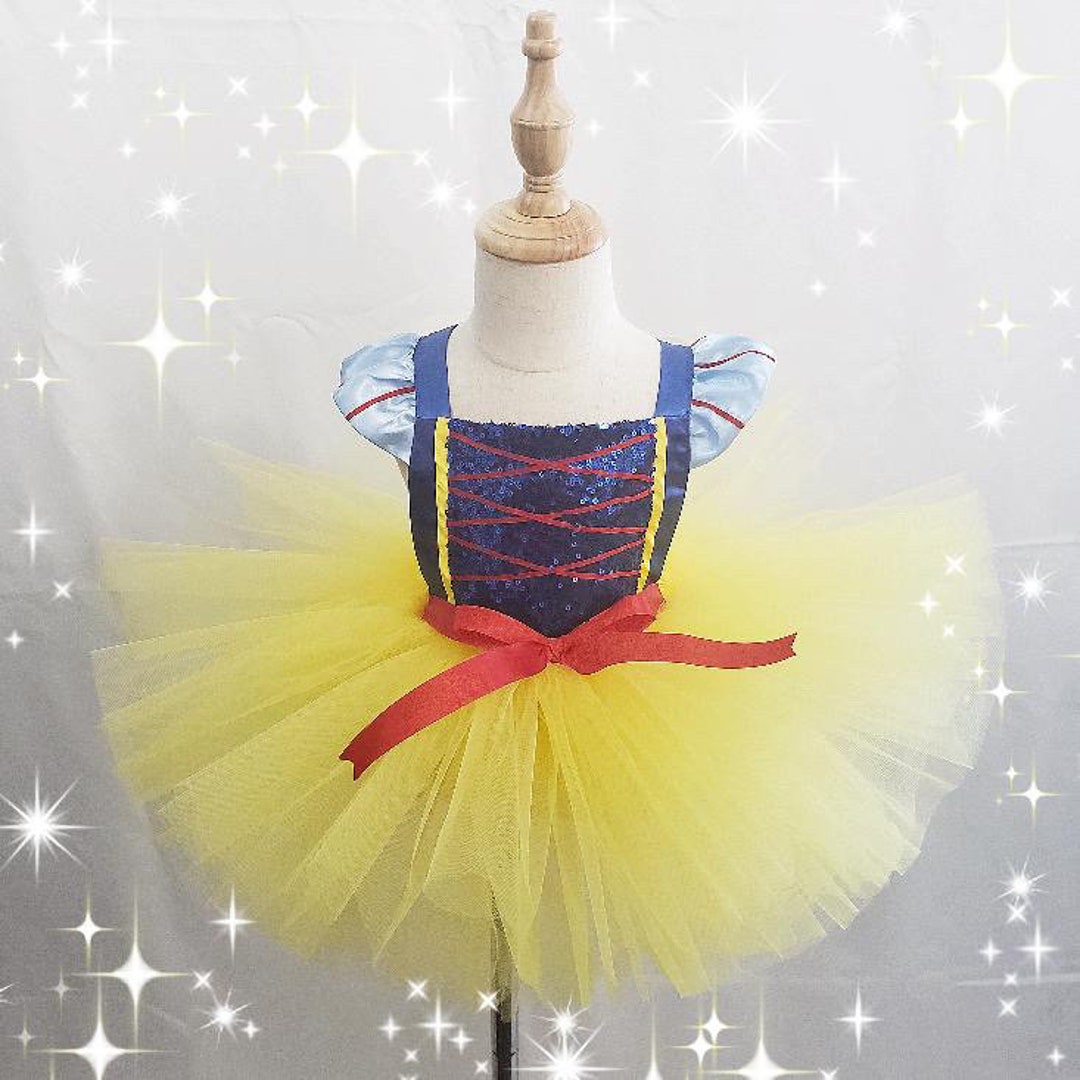 Snow White Inspired Tutu Dress/disney Snow White Dress/ Baby Snow White ...