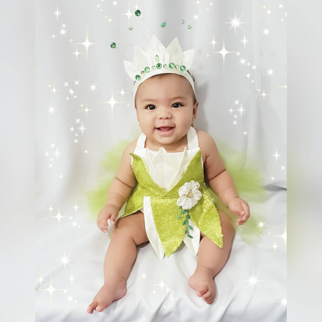Princess and the Frog Princess Tiana Inspired Tutu Romper Dress/ Note ...