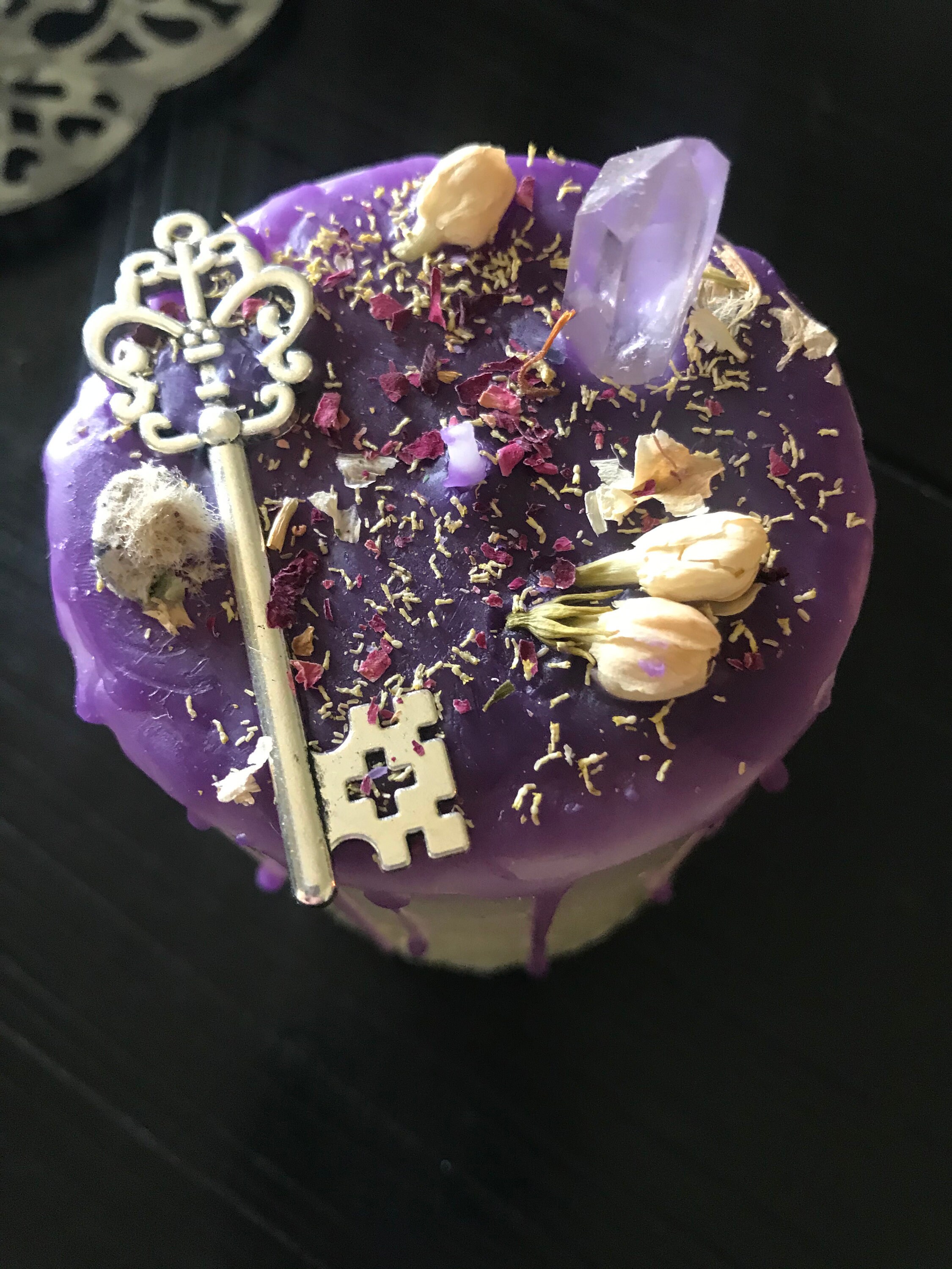 Hecate Candle Goddess Grubby Candle Ritual Altar Witch - Etsy