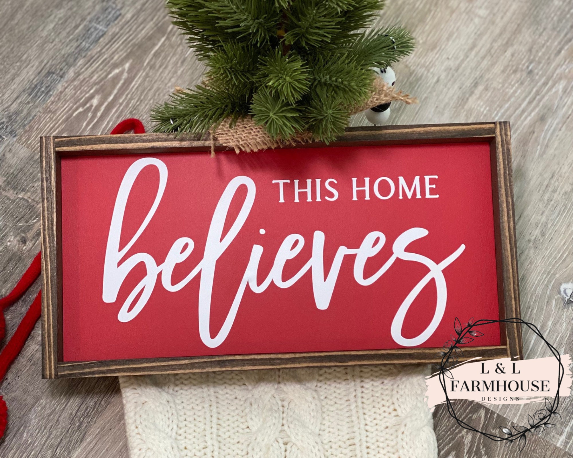 Believe Sign