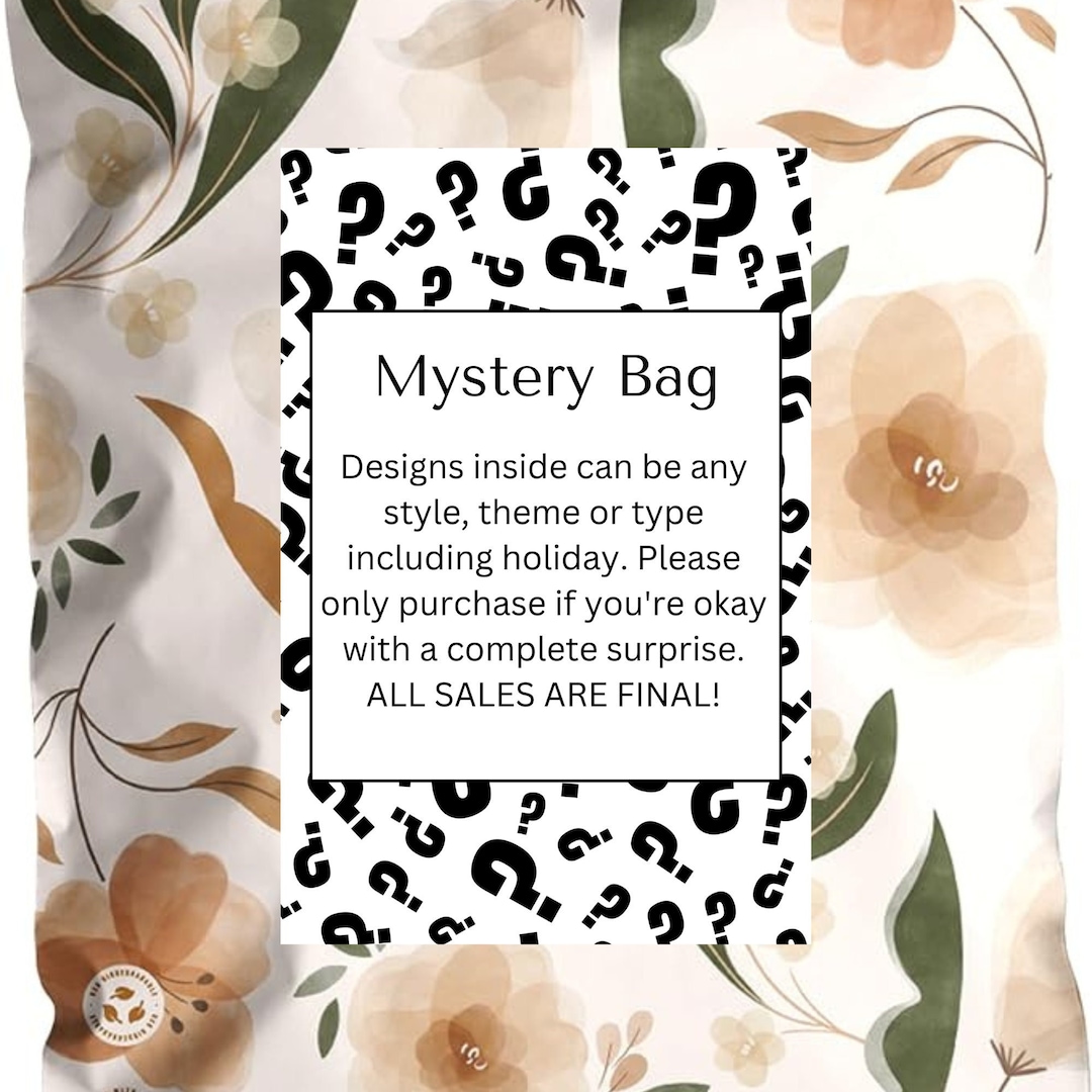 Mystery Bag, Wood Signs, Home Decor, Farmhouse Style, Seasonal Wood ...