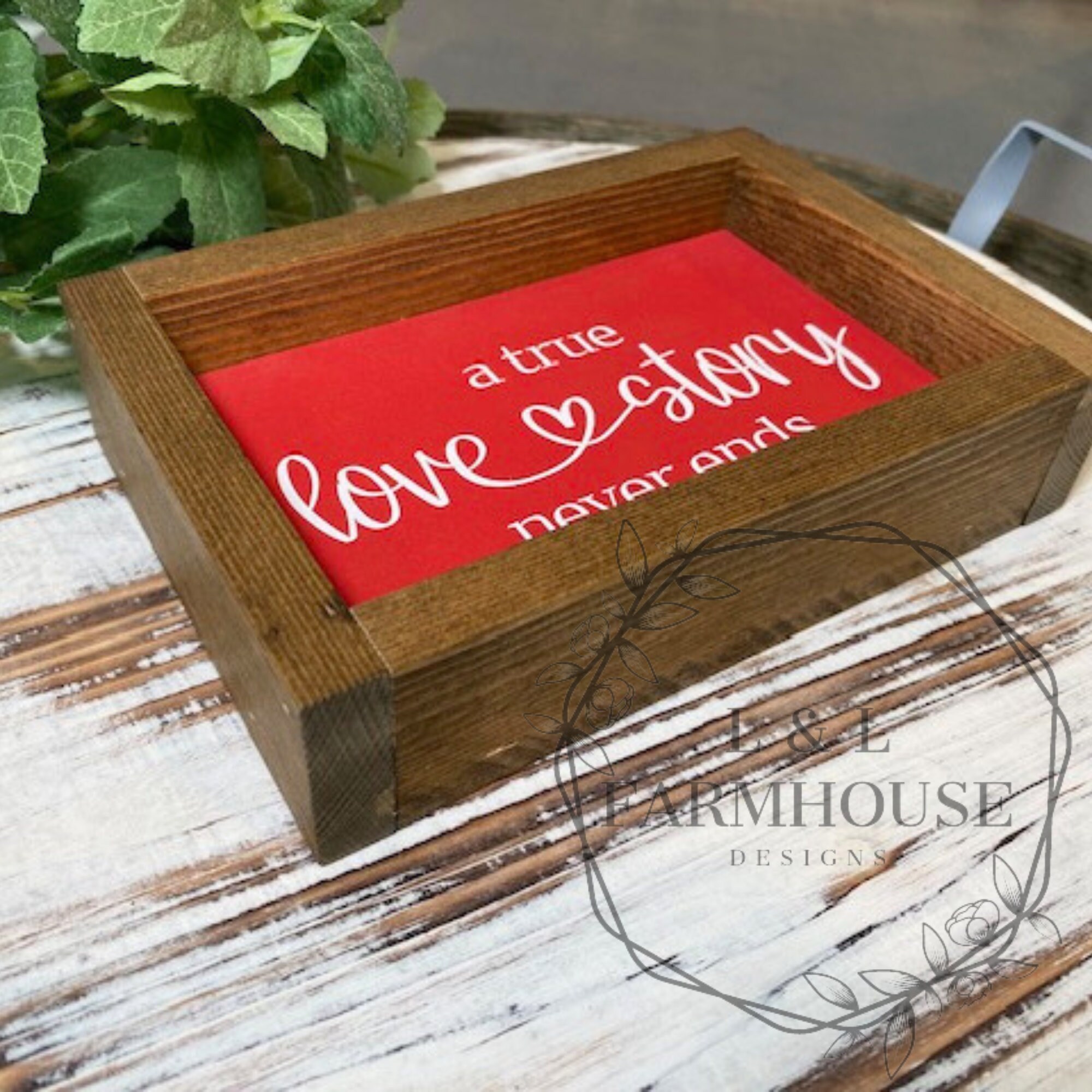 A True Love Story Never Ends Sign, Love Story, Bridal Shower Decor ...