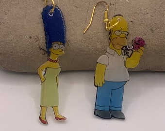 Simpsons Earrings - Etsy