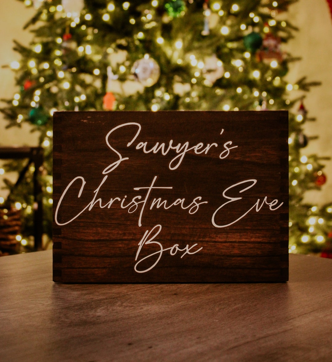 Christmas Eve Box, Kid’s Christmas Eve Box, Christmas Crate, Christmas ...