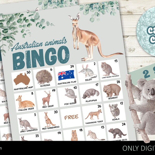 Australian Animals - Etsy