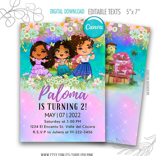 Colombian Birthday Invitation - Etsy