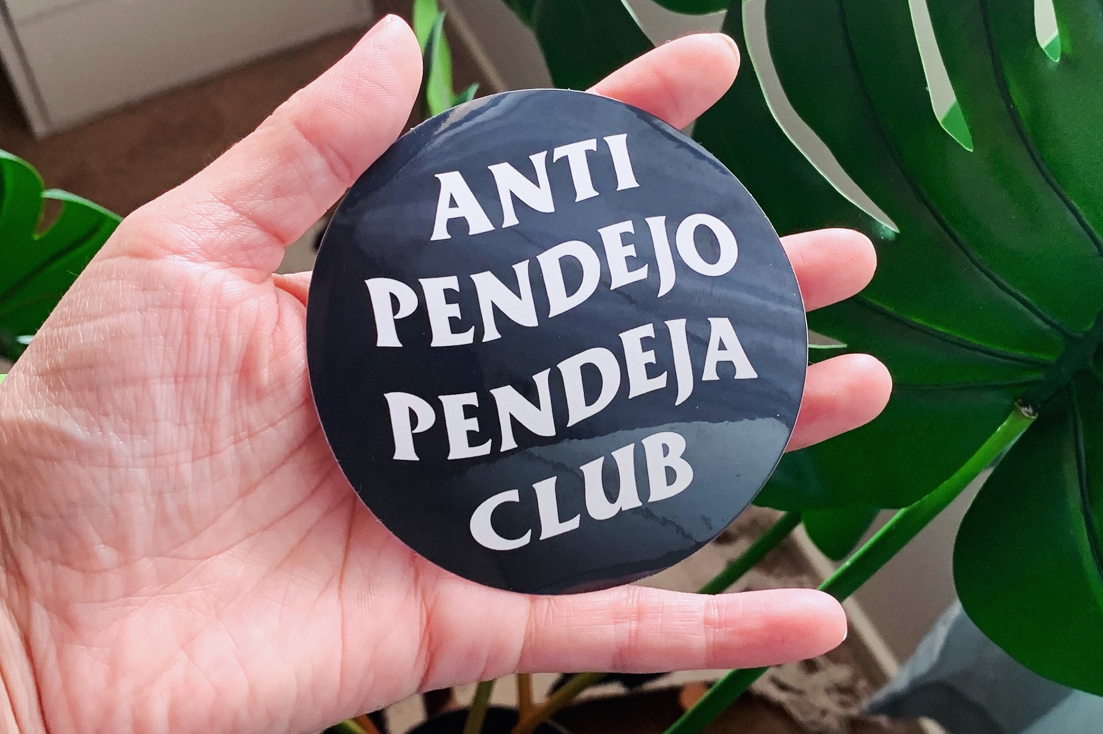 Anti Pendejo Pendeja Club Sticker - Etsy UK