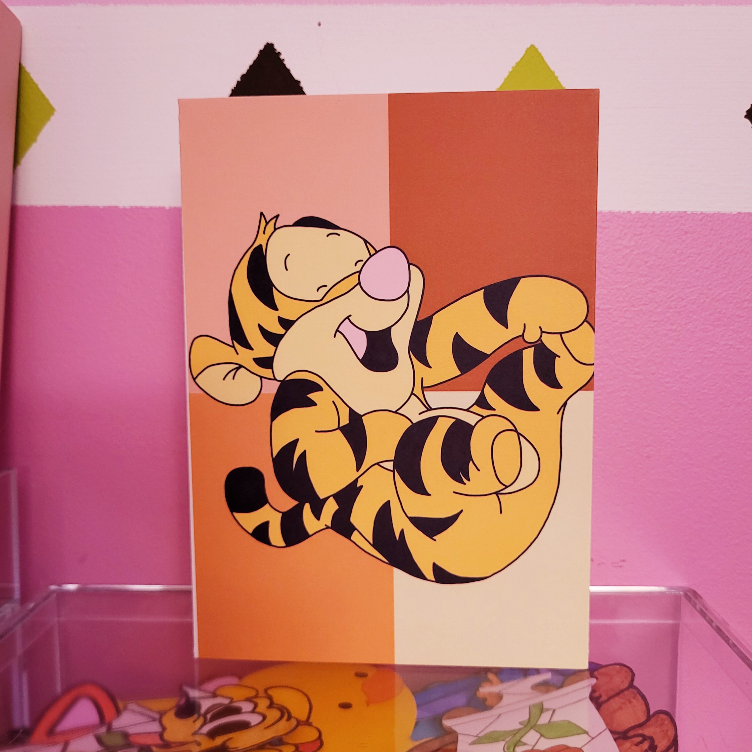 Baby Tigger - Greeting Card - Etsy