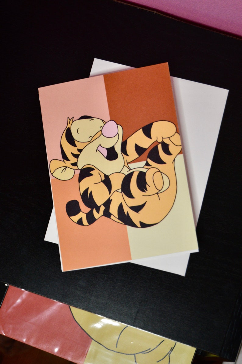 Baby Tigger - Greeting Card - Etsy