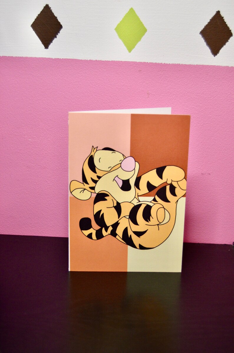 Baby Tigger - Greeting Card - Etsy