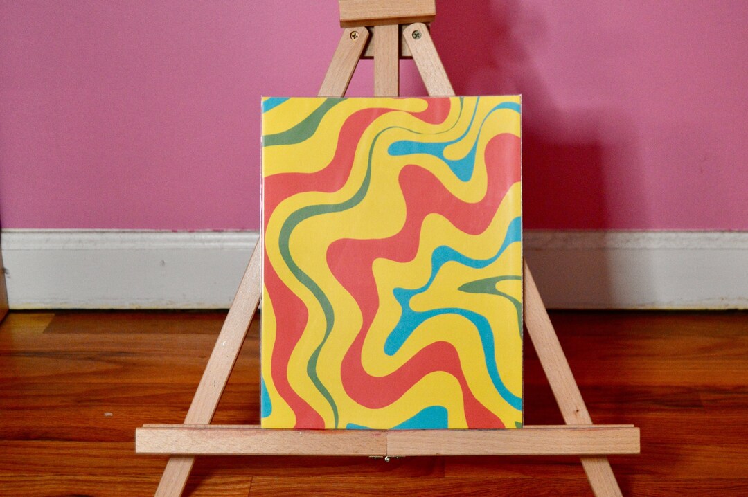 Funky Retro - Art Print - Wall Art - Etsy