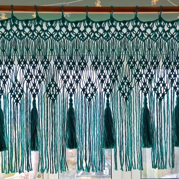 Macrame Banner - Etsy