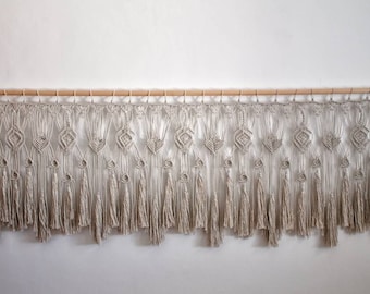 Macrame Valance - Etsy