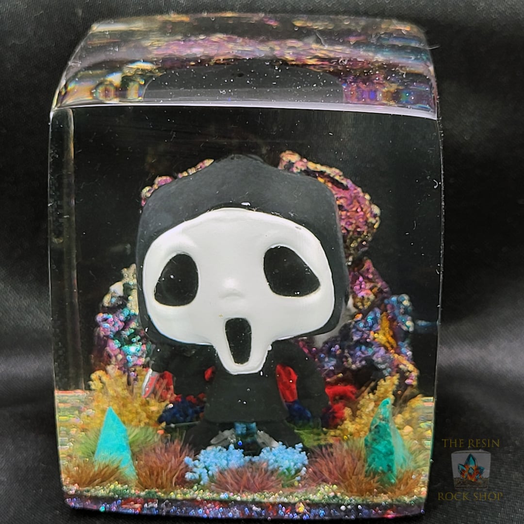 Ghostface (scream) Funko Pocket Pop Resin Cube, Slasher Film ...