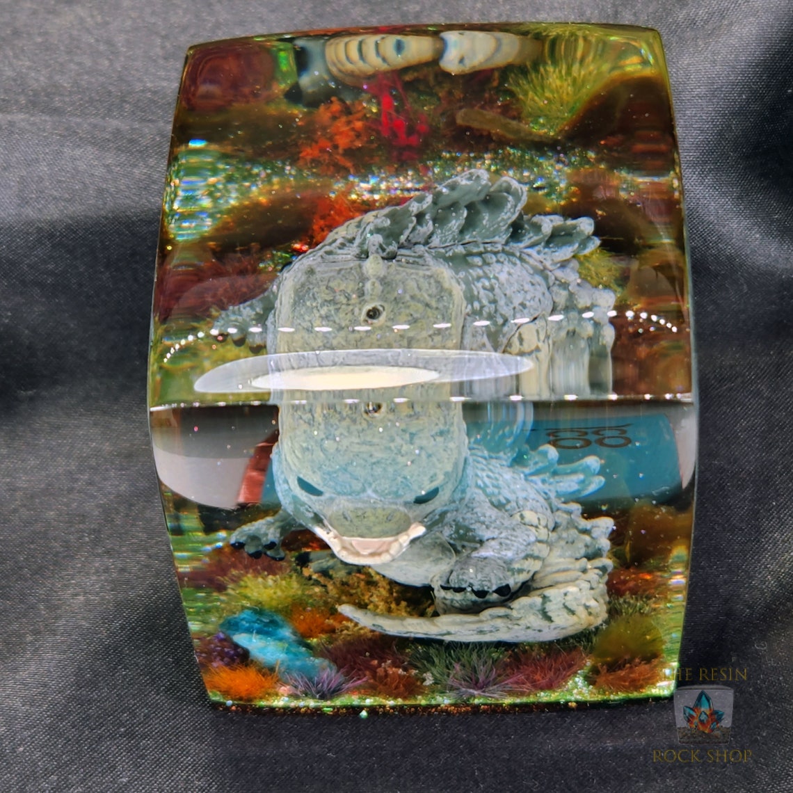 Godzilla Funko Pocket Pop in Resin Cube Diorama Godzilla Vs - Etsy