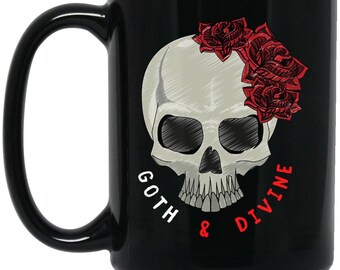 Goth Anniversary Mug - Etsy