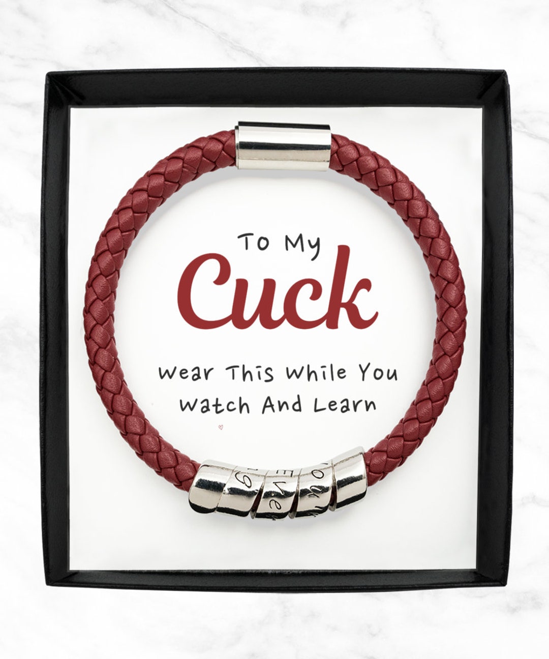 Cuckold Bracelet Gifts for Cuck Husband Boyfriend, Swingers Lifestyle ...