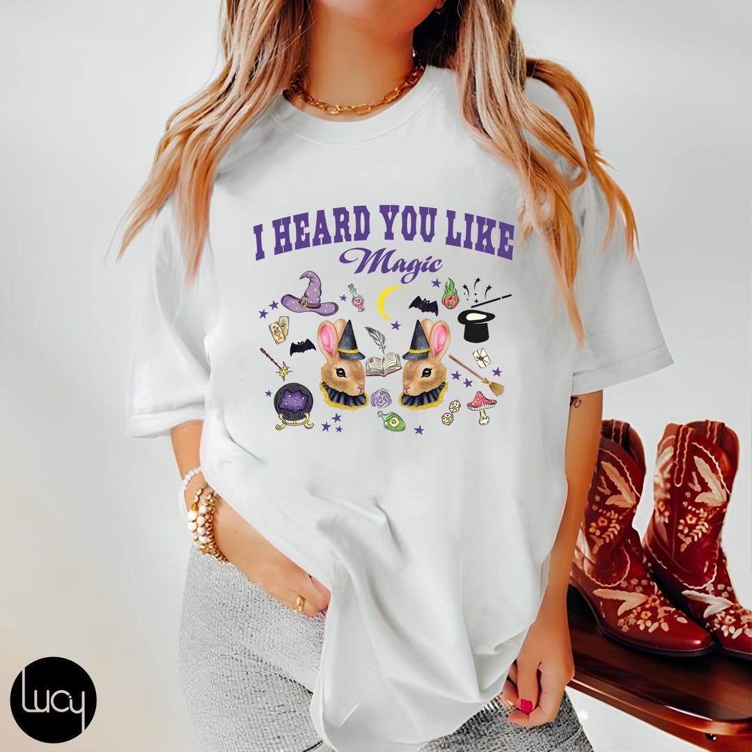 I Heard You Like Magic Vintage T-shirt, Magic Shirt, Magician Shirt ...