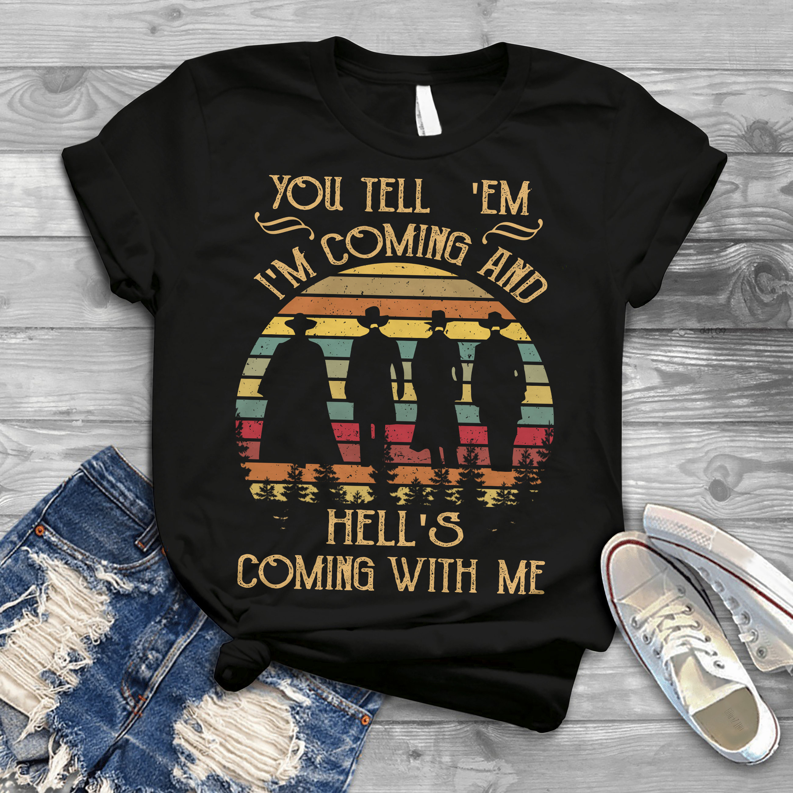 You Tell Em I'm Coming and Hell's Coming With Me | Etsy