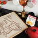 Le Petit Dejeuner Coffee Croissant Print, Hand Drawn Breakfast Sketch ...