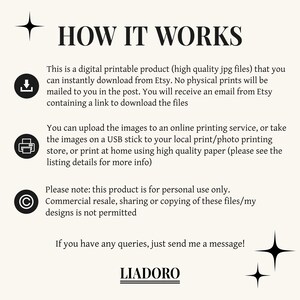 Hand Drawn Breakfast Print, French Coffee Croissant Printable Wall Art ...