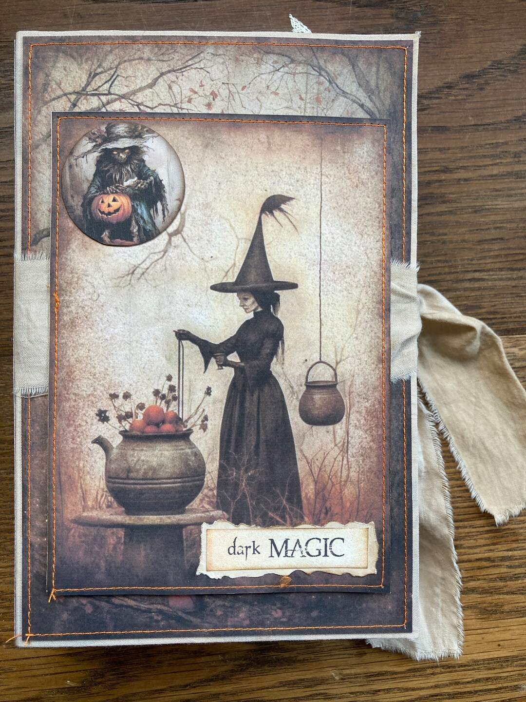 Grimoire Witch Journal Witches Diary Scrapbook - Etsy