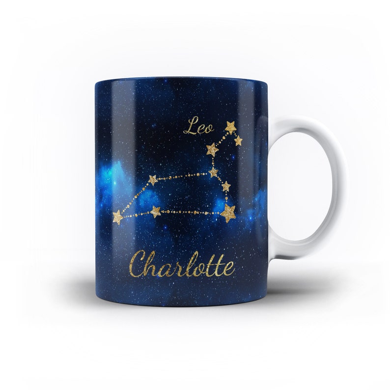 Personalised Zodiac Astrology Star Sign 11oz Ceramic Mug - Etsy