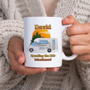 Personalised Motorhome Campervan Ceramic 11oz Mug - Etsy