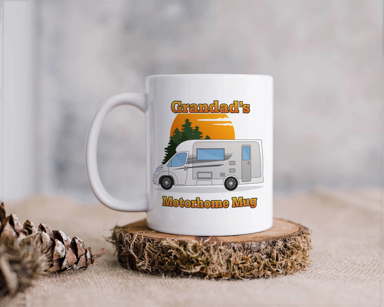 Personalised Motorhome Campervan Ceramic 11oz Mug - Etsy