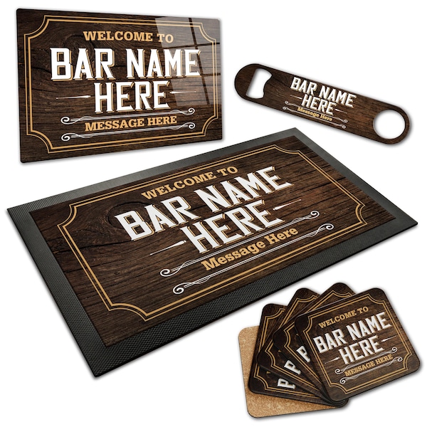 Personalised Beer Mats - Etsy UK