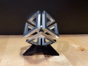 Tesseract Hypercube Infinity Mirror Art Sculpture Made to Order - Etsy ...