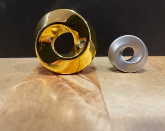 Satin Stainless Steel Mega Mobius Strip | Etsy