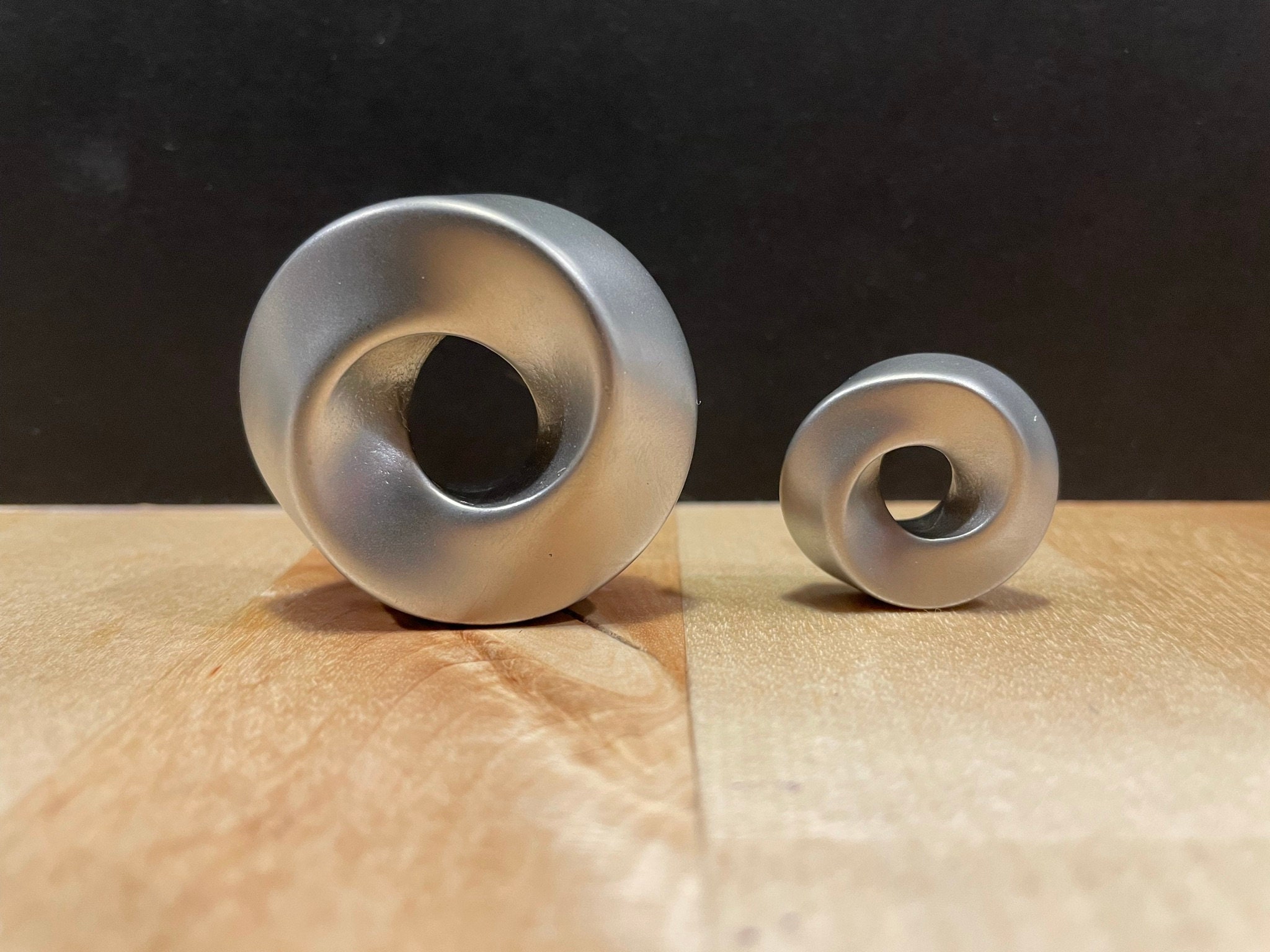 Satin Stainless Steel Mega Mobius Strip - Etsy