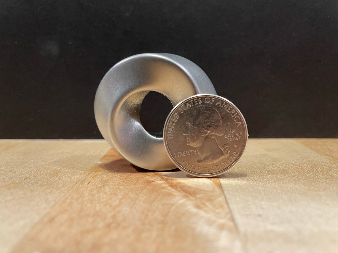 Satin Stainless Steel Mega Mobius Strip - Etsy