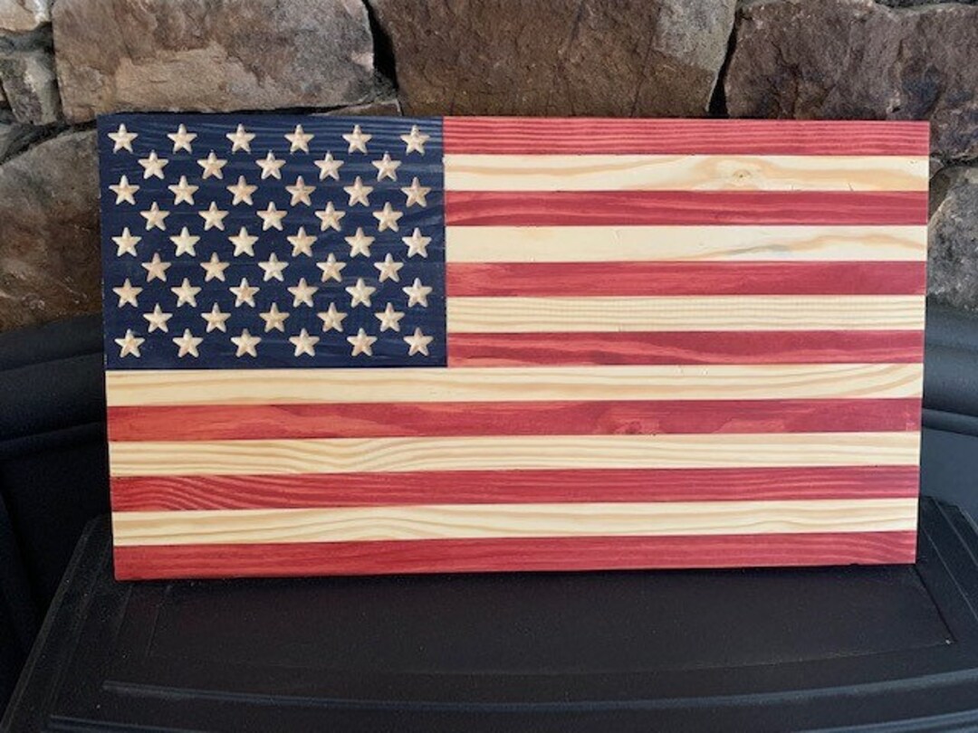 Custom Wooden Flags - Etsy