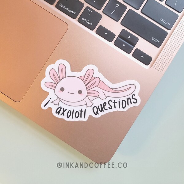Axolotl Sticker - Etsy