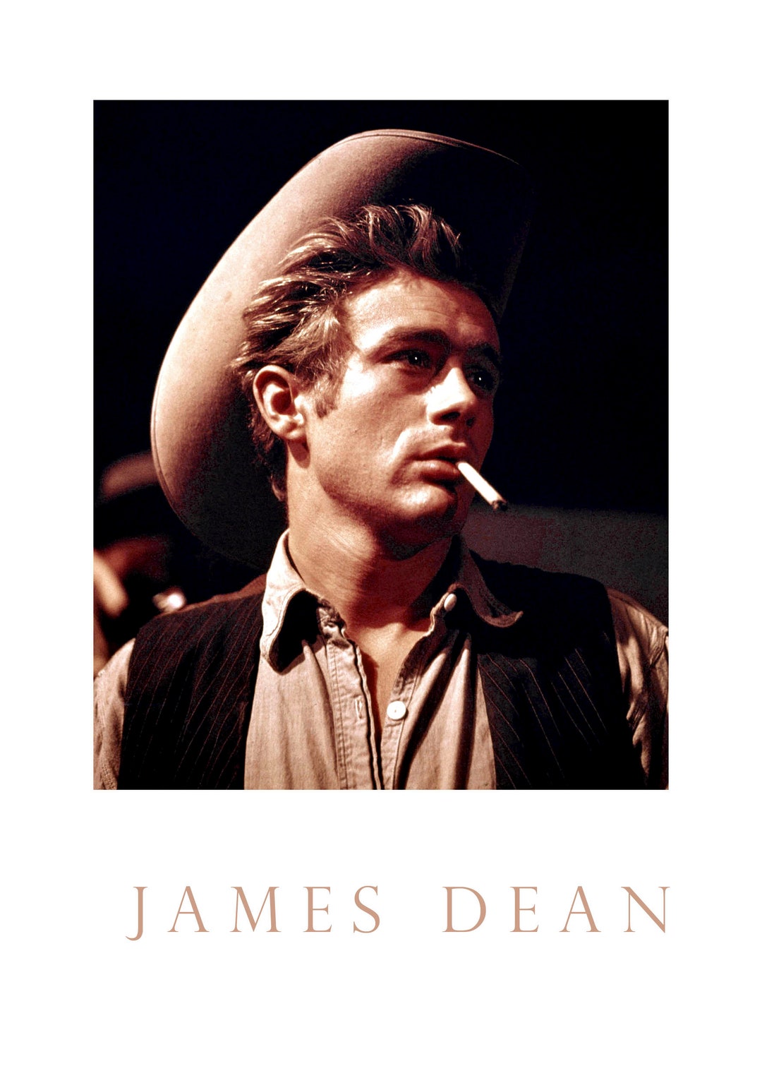James Dean Poster Wall Art 3 Hollywood Movie Classic Legend Icon A4 29. ...